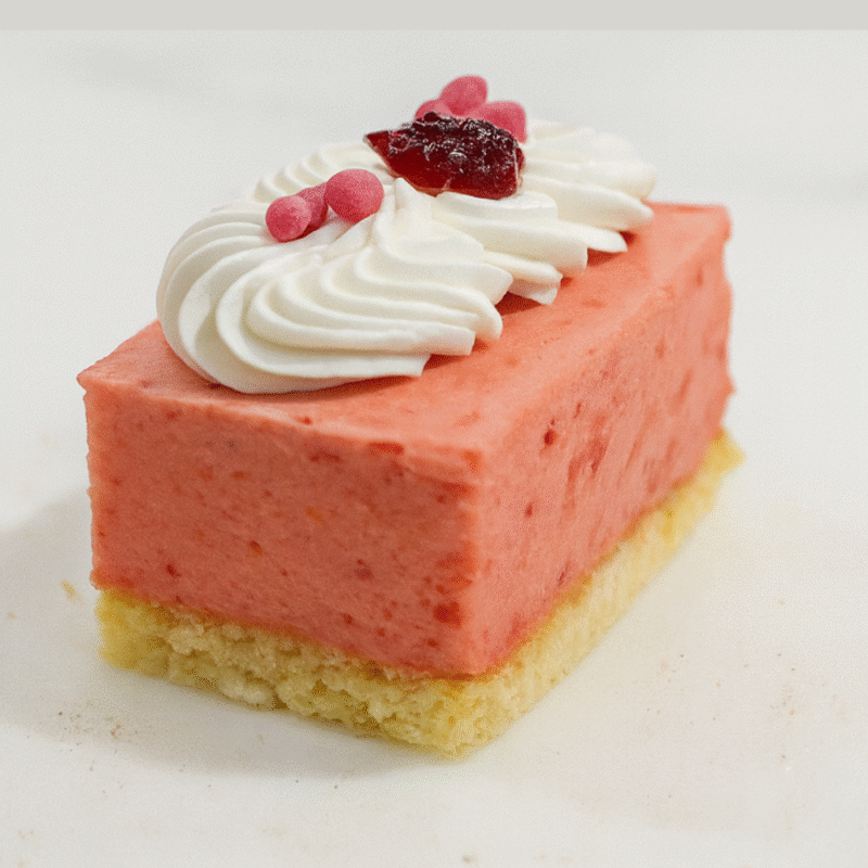 Strawberry Mousse Pastry - Venetos Cakes & Pastries