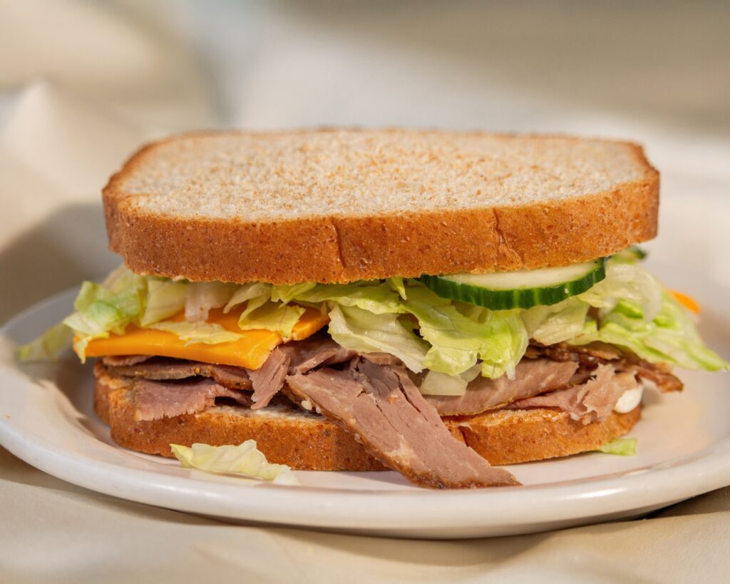 Roast Beef Sandwich - Venetos Cakes & Pastries